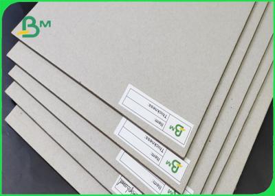 China Thickness 1.28 2.24 3.2MM Grey Board / Recycled Paper Size Customized For Box for sale