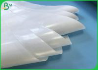 China Moisture Proof 50gsm +10g PE Coated Paper Roll For Packing Candle for sale