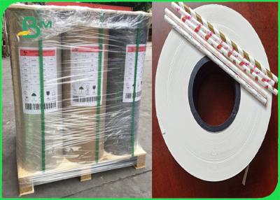 China 13.5mm - 600mm Food Grade 120gsm Straw Middle And Inner Paper In Roll for sale