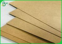 China Uncoated Recycled and Virgin Bobina De Papel Kraft 90g to 450g Natural Brown for sale