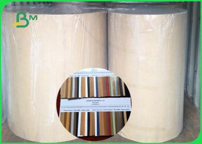 China Width 150cm × 110 Yard Per Roll Soft Not Deformable 0.55mm Washable Kraft Paper For Bag for sale