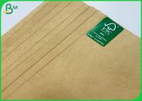 China FSC MIX 250gsm 300gsm 350gsm Unbleached Kraft Paper Sheets With High Stiffness for sale