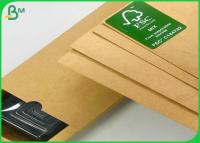 China FSC MIX 250gsm 300gsm 350gsm Unbleached Kraft Paper Sheets With High Stiffness for sale