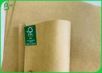 China FSC MIX 250gsm 300gsm 350gsm Unbleached Kraft Paper Sheets With High Stiffness for sale