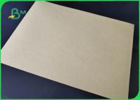 China FSC 80g 250gsm 350gsm Natural Brown Color Kraft Paper Rolls Eco - Friendly for sale