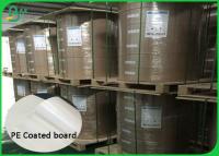 China FDA 180G 200G One side Poly Coated Kraft / FBB Board for lunch Box Paper for sale