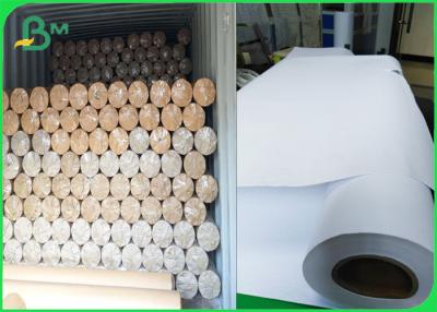 China 24 Inch 36 Inch Inkjet Plotter Paper Roll 80gsm For Garment Industry for sale