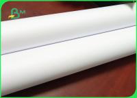 China White Color Uncoated Plotter Paper 24'' / 36'' Wide Format Printer For Garments for sale