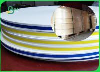 China Width 15mm Colorful Straw Paper With 0.8mm Printed 60g FDA & EU Approved for sale