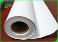 China 36Inch * 150M White Plotter Paper Good Stiffiness For Canon Plotter Printer for sale