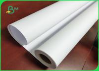 China 36Inch * 150M White Plotter Paper Good Stiffiness For Canon Plotter Printer for sale