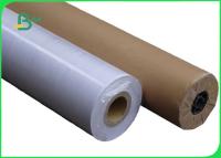 China Size 36 × 150 No Static Adsorption Smooth 80g Plotter Paper For Canon Plotter Printer for sale