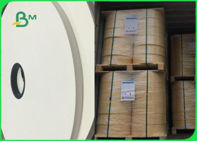 China 28gsm White Straw Wrapping Food Grade Paper Roll Customized ISO FDA FSC for sale
