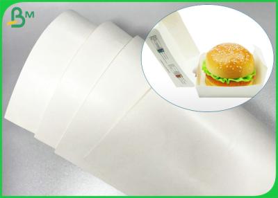 China Greaseproof Food Grade 160gsm + 18g PE Coated Paper For Packing Food for sale