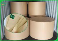 China Sheets 40gsm To 400gsm Virgin Craft Paper Uncoated Brown Kraft Board For Box Or Bags for sale