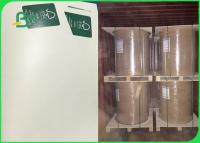 China 100 % Virgin Wood Pulp Food Grade PE Coated Paper FDS SGS White Customized for sale