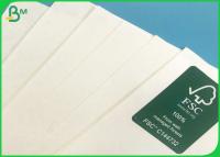 China 40G 50G Virgin Uncoated White Sack Kraft Paper / Brown Craft Paper Jumbo Roll for sale