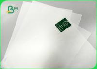 China 40gsm - 80gsm High Strength Uncoated White Sack Kraft For Paper Bags for sale