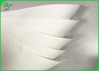 China Grade AA FSC Certified 40gsm - 70gsm White Sack Kraft Paper In Reels For Bags for sale