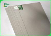 China Grade AA / AAA Grey Chip Board Thickness Customized 1000mm Recycled Paper for sale