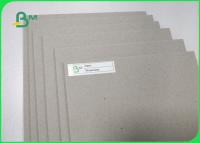 China Grade AA / AAA Grey Chip Board Thickness Customized 1000mm Recycled Paper for sale