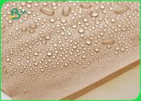 China FDA Approved Plastic Coated Paper With Waterproof 70g 80g 170g Natural Brown for sale