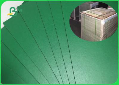 China Green Colored Book Binding Board Good Stiffness For Folder Customized for sale