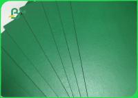 China Green Colored Book Binding Board Good Stiffness For Folder Customized for sale