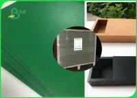 China Green Colored Book Binding Board Good Stiffness For Folder Customized for sale