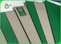 China FSC Certificate Colored Green Book Binding Board Good Stiffness  Customized for sale