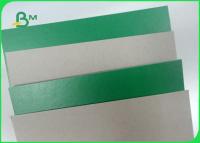 China 470gsm / 1.2mm Good Breakage Resistance Green Color Book Binding Board For Folder for sale