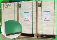 China Grade AAA Green Chip Board Thickness 2MM One Side Green One Side Grey for sale