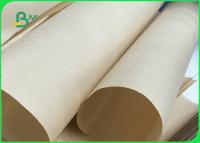 China Wrapping Food Safe MG Brown Kraft Paper Roll Of 24 Grams 32 Grams FDA FSC ISO for sale
