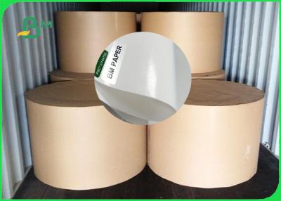 China 60gsm 70gsm 80gsm 120gsm Oil Resistant FDA Bleached Kraft Paper Roll For Meat for sale