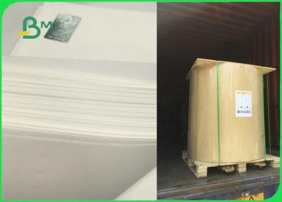 China 60gsm 70gsm 80gsm 120gsm Bleached White Kraft Paper Roll Food Safe FSC FDA EU ISO for sale