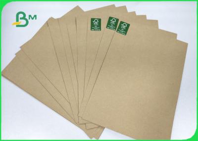 China FSC & EU 110 -220gsm Test Liner Board Sheet 70 * 100cm Recycled Pulp Sample Free for sale
