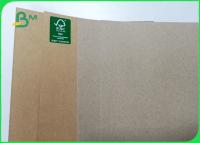 China 120gsm 260gsm Bursting Resistance And Wear Resistance Kraft Liner Paper In Sheet for sale