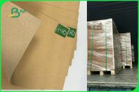 China 110gsm To 220gsm Recycled Brown Kraft Liner Paper Board Sheet FDA EU FSC for sale