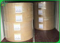 China 80gsm 120gsm 1010mm 1020mm MF Brown Kraft Paper For Shopping Bags for sale