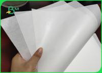 China White MG Paper / Kraft Paper Rolls 26g To 50g With Grease Proof Wood Pulp for sale