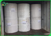 China FDA 30 - 50gr White Paper Kraft Paper Roll High Gloss With Grease Proof for sale