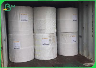 China FDA 30 - 50gr White Paper Kraft Paper Roll High Gloss With Grease Proof for sale