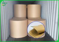 China Different Gram Brown Color Kraft Liner Roll For Printing Or Packaging for sale