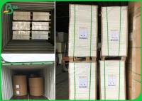 China 110% Whiteness 53gsm 60gsm 70gsm White Woodfree Paper In Reel For School Book for sale