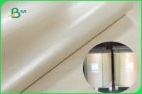 China 100 % Pure MG Brown Kraft Paper Roll Of 32 To 60gsm Wrapping Food FDA FSC ISO for sale