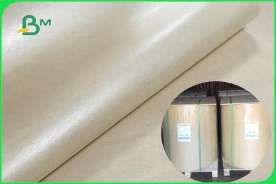 China 100 % Pure MG Brown Kraft Paper Roll Of 32 To 60gsm Wrapping Food FDA FSC ISO for sale