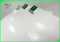 China Width 100 × 70cm No Fluorescent Additives 300gr PE Coated Wood Pulp Paper Of Food for sale