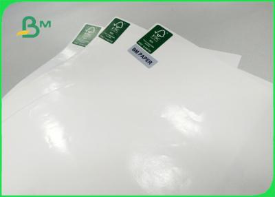 China Width 100 × 70cm No Fluorescent Additives 300gr PE Coated Wood Pulp Paper Of Food for sale