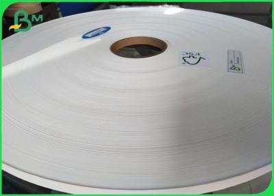 China Food Grade Stripe Printed Straw Paper Slitted Small Rolls For Drink Straws for sale
