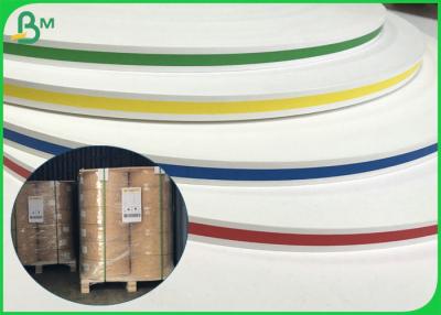 China Innoxious 15mm - 600mm 60gsm Food Grade Kraft Paper Roll For Paper Straws for sale